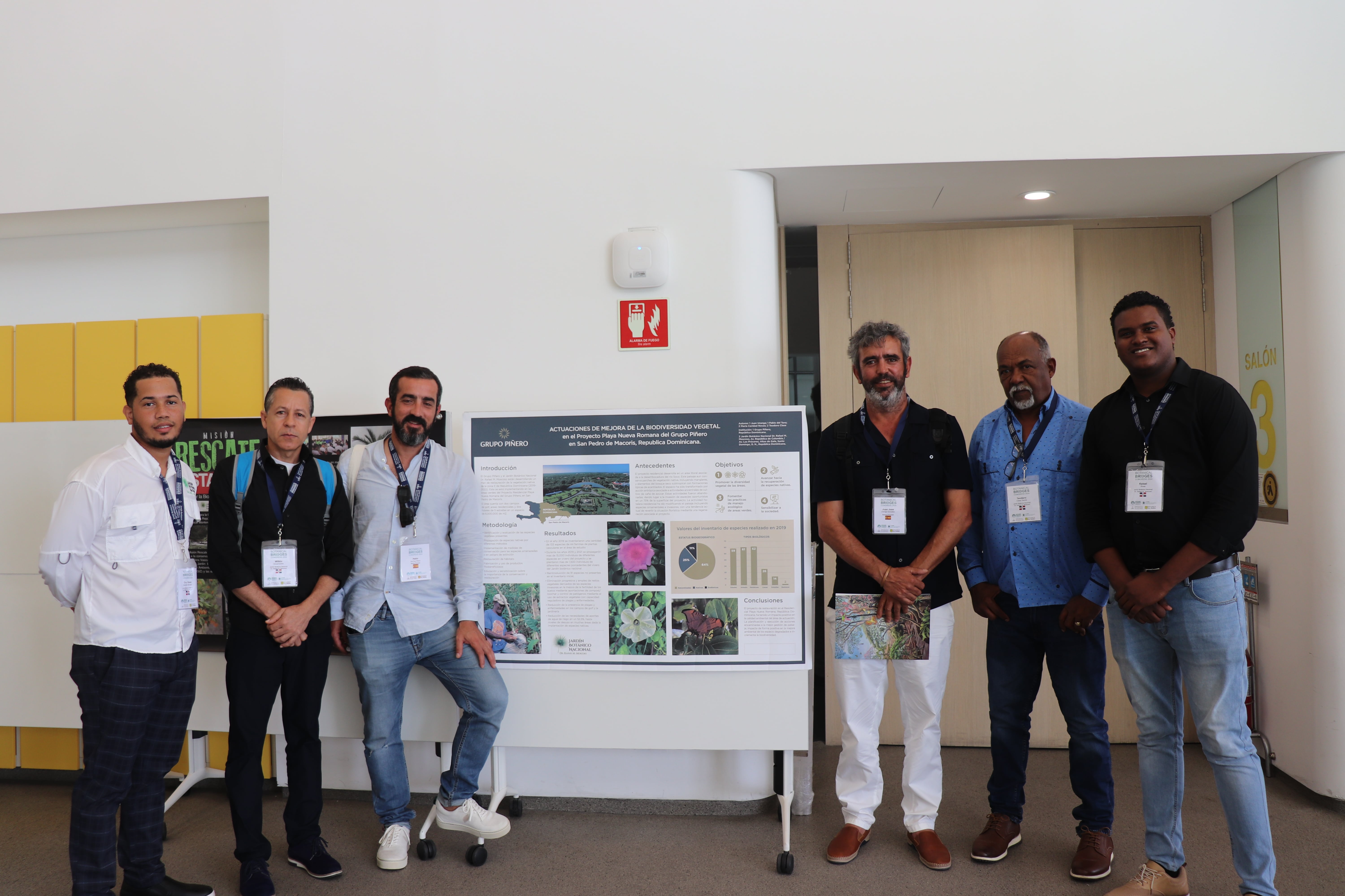 Participamos en el Congreso Botanical Bridges con nuestro proyecto de Playa Nueva Romana